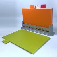 China Household Essentials Chopping Board Set in Non-stick PP Material with Newest Colors for sale