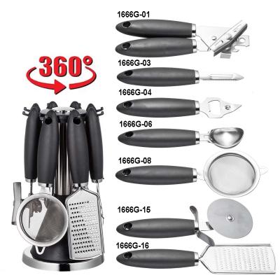 China Commercial Buyer Super Markets Kitchen Gadgets and Cooking Materials for Utensil Sets for sale