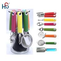 China Transform Your Cooking Experience with Our TPR Kitchen Tool Set Stainless Steel Style for sale