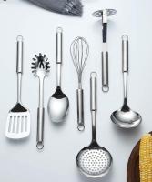 China Sustainable 7-Piece Stainless Steel Kitchen Utensil Set for ODM or OEM Specifications for sale