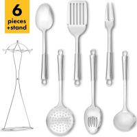 China Sustainable 7-Piece Stainless Steel Kitchen Utensil Set for ODM or OEM Specifications for sale