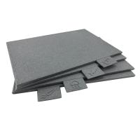China BPA Free 4-Piece Plastic Cheese Chopping Cutting Board with Antimicrobial Protection for sale