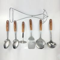 China Household Items Sustainable Stainless Steel Cooking Utensils Set for Home Cooking for sale