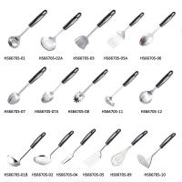 China Household Items Sustainable Stainless Steel Cooking Utensils Set for Home Cooking for sale