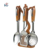 China Stainless Steel Cooking Serving Set Slotted Turner Spoon for Kitchen Cooking Utensils for sale