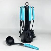 China Eco-friendly Colorful Kitchen Utensils Set Heat Resistant up to 210C for Thanksgiving for sale
