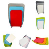 China Eco-friendly 3PCS Flexible Kitchen Plastic Chopping Board for Vegetable Cutting 2021 for sale