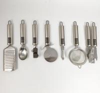 China Flexible Kitchen Tools Stainless Steel Kitchen Accessories Set for Vegetable Slicing for sale