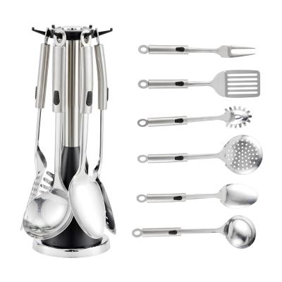 China Sample Stainless Steel Kitchen Accessories Tools Set Silk Printing or Debossed Logo for sale