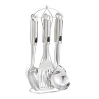 China Sample Stainless Steel Kitchen Accessories Tools Set Silk Printing or Debossed Logo for sale