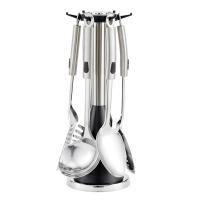 China Sample Stainless Steel Kitchen Accessories Tools Set Silk Printing or Debossed Logo for sale