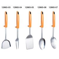 China Acceptable OEM/ODM Stainless Steel Kitchen Cookware Set with Whisk and Utensils for sale