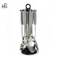 China Custom s LOGO Colorful Stainless Steel Kitchen Utensil Set for Minimalist Design Style for sale