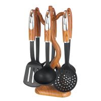 China Heat Resistant Nylon Cookware Set Nonstick Cooking Baking Tool Kit Utensils Spoon Turner Accessories for sale