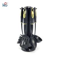 China Heat Resistant Nylon Cookware Set Nonstick Cooking Baking Tool Kit Utensils Spoon Turner Accessories for sale