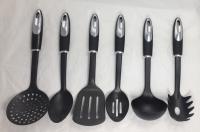 China Heat Resistant Nylon Cookware Set Nonstick Cooking Baking Tool Kit Utensils Spoon Turner Accessories for sale