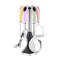 China Nordic Home Cooking Tools Set with Macaron Color and TPR Material Kitchen Accessories for sale
