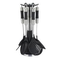 China Customized Logo Kitchenware Tools Set Turner Slotted Soup Ladle Set Cookware Utensils for sale