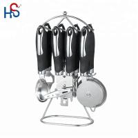 China Food Grade Stainless Steel Kitchen Utensils Set with Rainbow Gadgets and Pizza Tools for sale