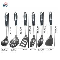 China Support Sustainable Kitchen Utensil Set Wooden Handle Cooking Tools and Gadgets 2022 for sale