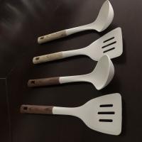 China 2pcs Set Turners/Soup Ladle Kitchen Utensils Heat Resistant Nylon Tools for Cooking for sale