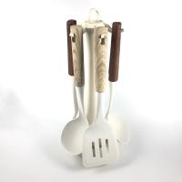 China 2pcs Set Turners/Soup Ladle Kitchen Utensils Heat Resistant Nylon Tools for Cooking for sale