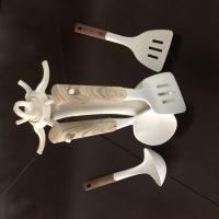 China 2pcs Set Turners/Soup Ladle Kitchen Utensils Heat Resistant Nylon Tools for Cooking for sale