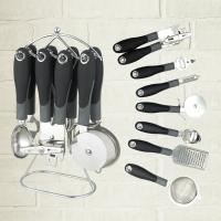 China 8-Piece Set of Stainless Steel Kitchen Tools Multifunctional Utensils for Cooking for sale