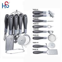 China 8-Piece Set of Stainless Steel Kitchen Tools Multifunctional Utensils for Cooking for sale