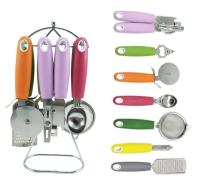 China Kitchen Essentials Can Opener Peeler Strainer Ice-cream Spoon Pizza Cutter Eco-Friendly for sale
