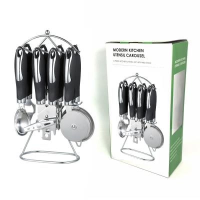 China Sustainable ABS Handle Stainless Steel 430 Kitchen Utensils for Durable Cooking Needs for sale