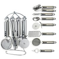China Handle Material Stainless Steel Cooking Utensils Gadgets for Comfortable Home Kitchen for sale