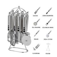 China Handle Material Stainless Steel Cooking Utensils Gadgets for Comfortable Home Kitchen for sale