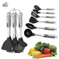 China Handle Material Stainless Steel Cooking Utensils Gadgets for Comfortable Home Kitchen for sale
