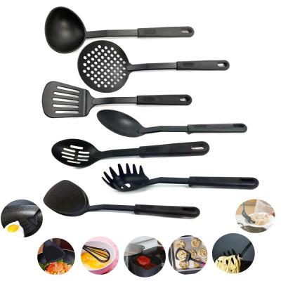 China Non-stick Cooking Tools Soup Ladle Skimmer Slotted Turner Spoon Pasta Server Spatula for sale