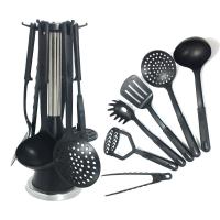 China Non-stick Cooking Tools Soup Ladle Skimmer Slotted Turner Spoon Pasta Server Spatula for sale