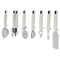 China Stainless Steel Multifunctional Kitchen Gadgets for Fruit Vegetable Peeling and Cutting for sale