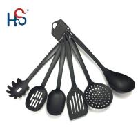 China Logo Silk Printing Household Kitchen Gadgets Tools Set with Silicone Cooking Utensils for sale