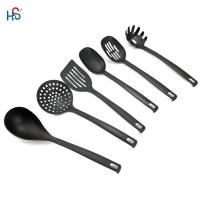 China Logo Silk Printing Household Kitchen Gadgets Tools Set with Silicone Cooking Utensils for sale