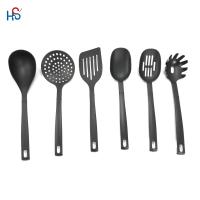 China Logo Silk Printing Household Kitchen Gadgets Tools Set with Silicone Cooking Utensils for sale