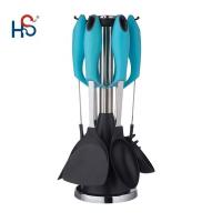 China Stainless Steel Kitchen Cooking Spoon Stand Silk Printing Logo for Household Items for sale