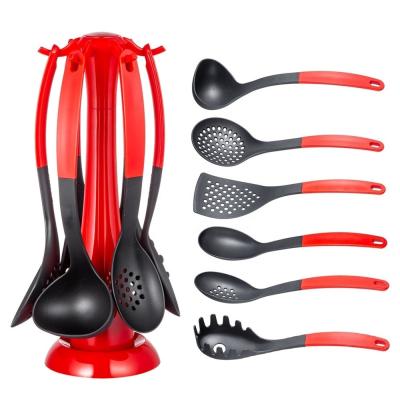 China Silk Printing Logo Kitchen Utensils Set Non Stick Cookware for Versatile Cooking Needs for sale