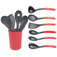China Silk Printing Logo Kitchen Utensils Set Non Stick Cookware for Versatile Cooking Needs for sale
