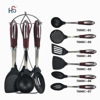 China Sample Support Sustainable Home Fashion Set Nylon Kitchen Appliances Cooking Tools for sale