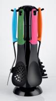 China Food Grade Level Nylon Kitchen Tool Utensil Set for Nonstick Cooking Gadgets Ware for sale