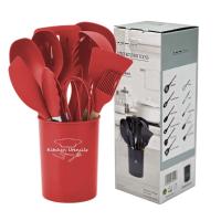China Kitchen Supplies Silicone Utensils Set 12 Pieces Heat Resistant up to 240C ANY Color for sale