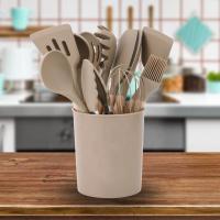 China Kitchen Supplies Silicone Utensils Set 12 Pieces Heat Resistant up to 240C ANY Color for sale