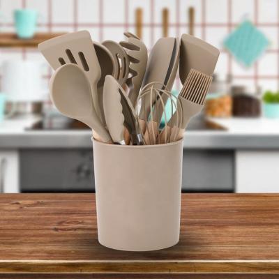 China Silicone Kitchen Utensils Set Non-stick Cooking Tools for Home and Professional Chefs for sale