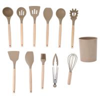 China Silicone Kitchen Utensils Set Non-stick Cooking Tools for Home and Professional Chefs for sale