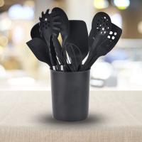 China Silicone Kitchen Utensils Set Non-stick Cooking Tools for Home and Professional Chefs for sale